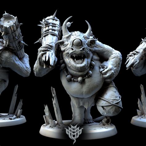 3d Printable Cyclops Pose 1 Of 2 By Mini Monster Mayhem