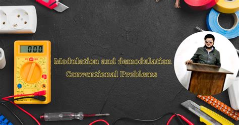 Modulation And Demodulation Numerical Problems Basic Electronics