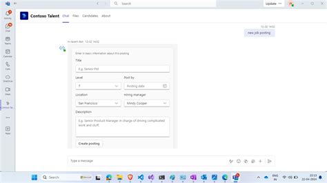 HR Talent Management App Code Samples Microsoft Learn
