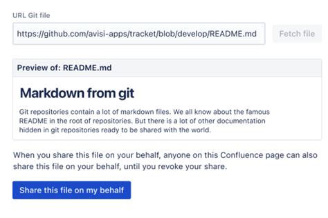 Git For Confluence Embed Git Files To Confluence