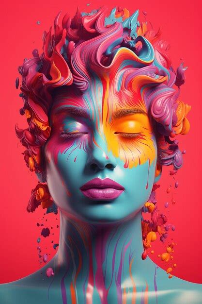 Premium Photo Minimal 3d Indian Holi Poster Design