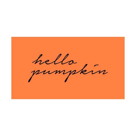 hello pumpkin script svg png digital download inspire uplift