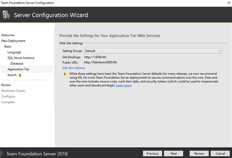 単一サーバーにインストールする Azure Devops Microsoft Learn