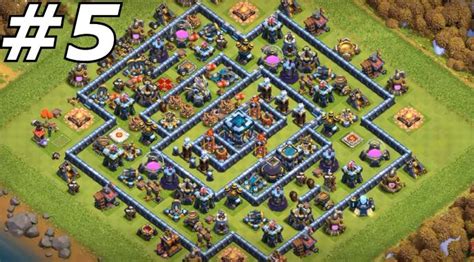 Top 5 Clash Of Clans Best Base Town Hall 13 That Are Excellent