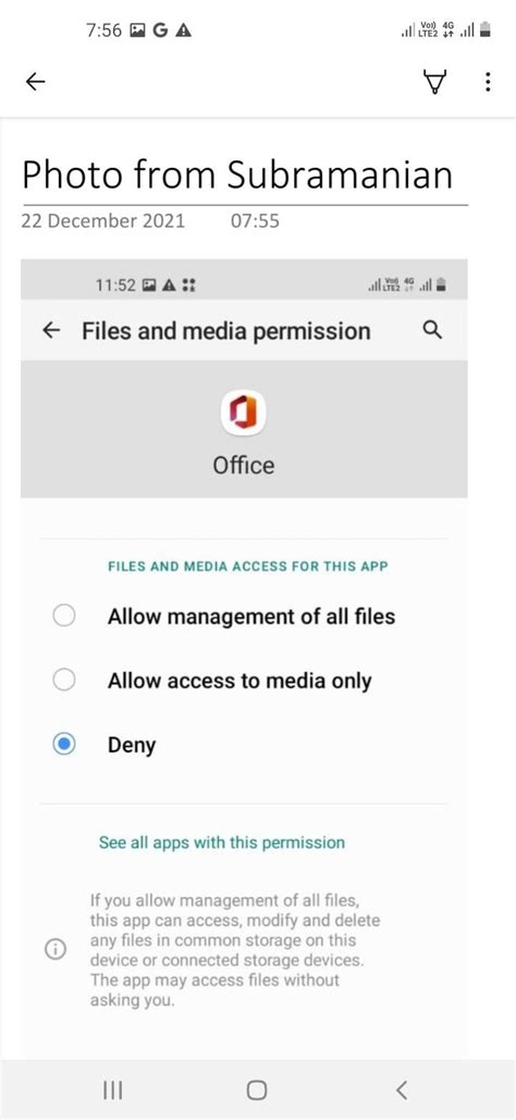 V Subramanian On Linkedin Microsoft Office Is Supposed To Ask Permission To Access Office Files