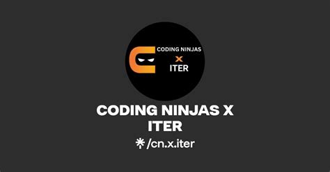 Cn X Iter Instagram Facebook Linktree