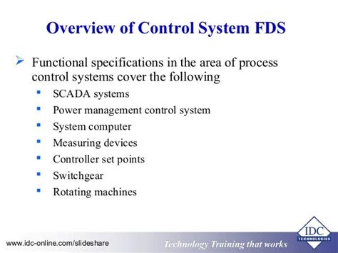 Design Of Industrial Automation Functional Specifications For Plcs D…