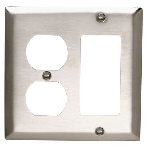 Pass And Seymour Ss826 2gang Wall Plate Duplex Decorator Standard