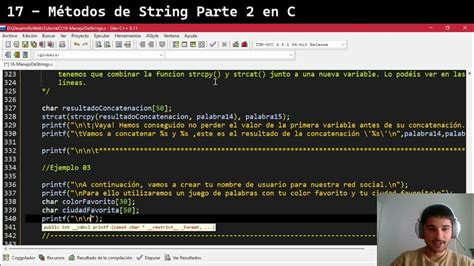 🧬 17 Métodos De String Parte 2 En C ©️ Tutorial Programación En C