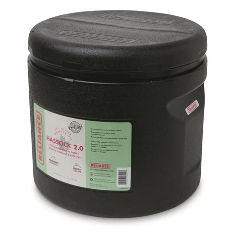 Reliance Hassock 20 Portable Toilet Sportsmans Guide