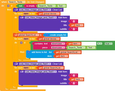 Search With Listview Image And Text Discuss Kodular Community
