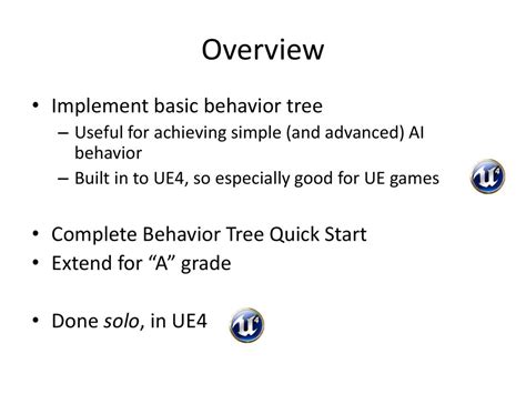 Project Behavior Tree Imgd 4000 Due April 7th 11 59pm Ppt Download