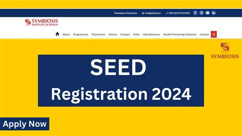 SEED Registration Link Sid Edu In Here S How To Apply SarvGyan News