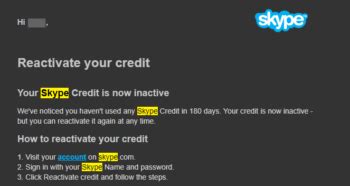 How To Reactivate Skype Credit Daves Computer Tips