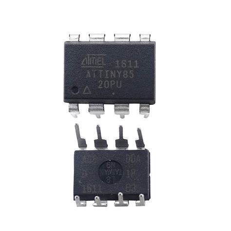 IC Chip ATTINY85 20PU ATTINY85 MCU 8BIT ATTINY 20MHZ 8 Pin DIP 8 ATTINY85 Microcontroller IC