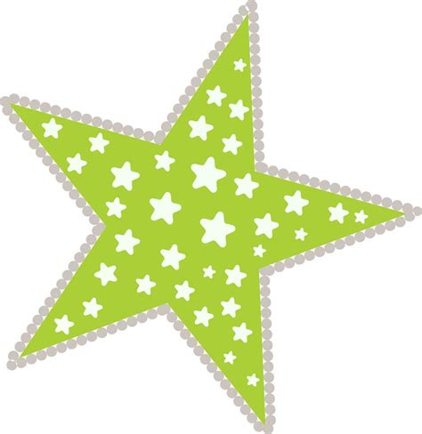Beautiful Green And White Star 24283570 Vector Art At Vecteezy