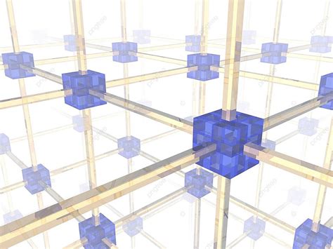 3d Network Illustration Linking Graph Science Photo Background And