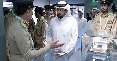 Ahmed Bin Mohammed Visits World Police Summit 2025