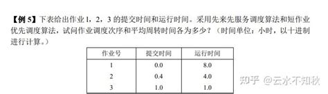 操作系统：调度 知乎