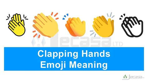 Clapping Hand Emoji