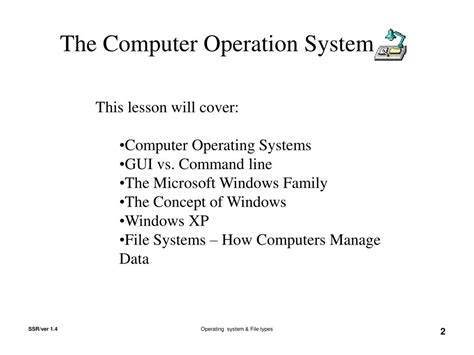 Ppt Computer Operating Systems And File Types Powerpoint Presentation Id1383612