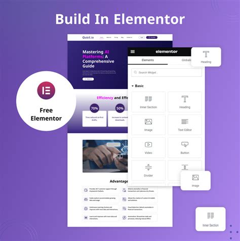 Qubit Ai Platform Website Template Elementor Kit Srmehranclub