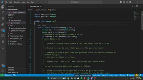 Hardik On Linkedin Codesoft Codsoftinternship Javaprogramming
