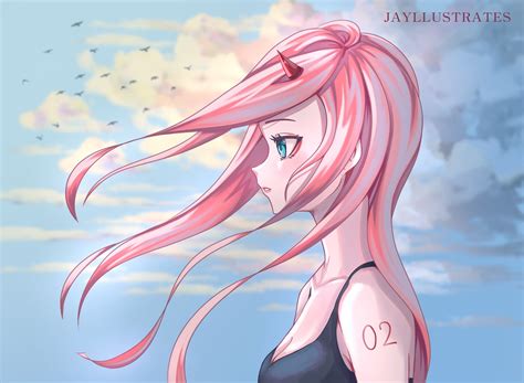 Jayllustrates Zero Two