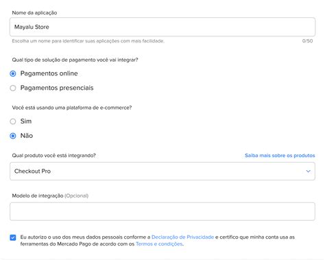 Create Application Mlb