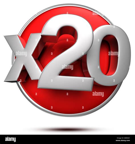 X20 Cut Out Stock Images & Pictures - Alamy