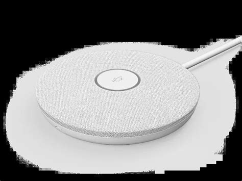 Logitech Logitech Rally Mic Pod White Table Microphone