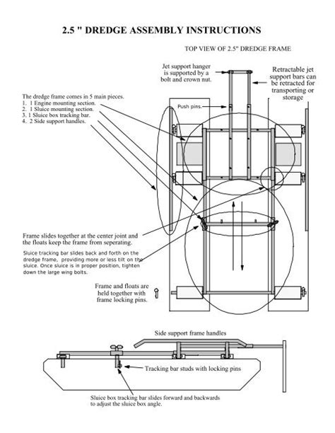 2 5 Dredge Assembly Instructions Keene Engineering