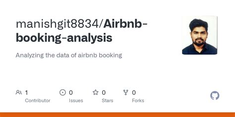 Github Manishgit8834airbnb Booking Analysis Analyzing The Data Of