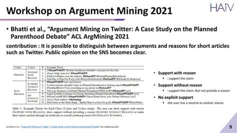 Argument Mining Ppt