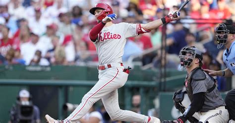 Trea Turner Hits 2 Of The Phillies 5 Home Runs In A 12 3 Come From Behind Win Over Nationals