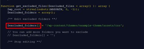 exclude all css files in a folder directory from load css asynchronously wp rocket knowledge