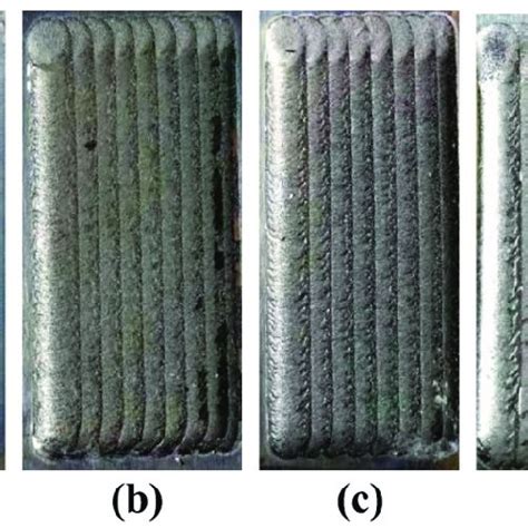 Macromorphologies Of Multi Pass Laser Cladding Layers Prepared At