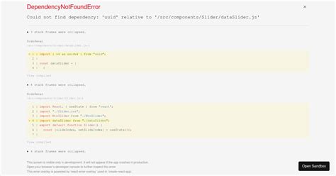 react collapsed examples codesandbox