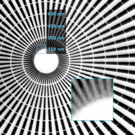 Siemens Star Test Pattern With 300 S Exposure Time Inner Structure