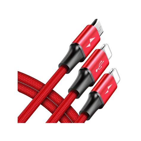 Baseus Rapid Series In Cable Micro Dual Lightning A M Camll Su