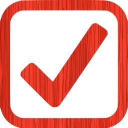 Sketchy Red Checked Checkbox Icon Free Sketchy Red Check Mark Icons Sketchy Red Icon Set