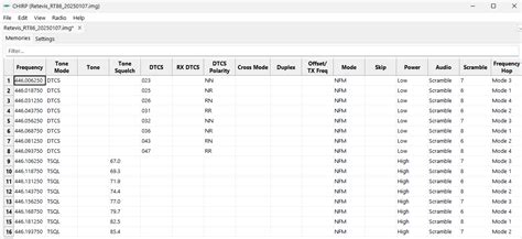 Bug 11749 Some Memory Fields Empty Message Some Memories Are Incompatible With This Radio