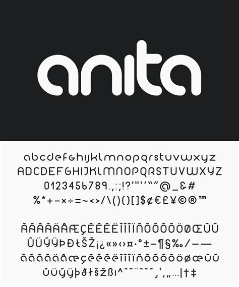 Anita Pw Geometric Rounded Font Fonts Font Ideas Font Inspiration Font Anita Pw Geometric Rounded Font Fonts Font Ideas Font Inspiration Font
