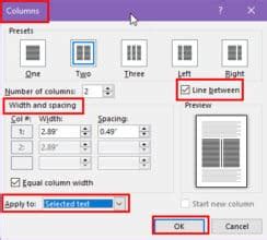 Microsoft Word In Two Columns How To Set It Up Easily