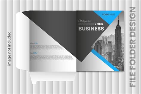 Premium Vector Elevate Your Documents With Attractive File Folder