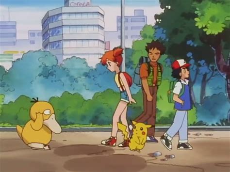 Psyduck Following Ash Brock And Misty By Advanceshipper2021 On Deviantart