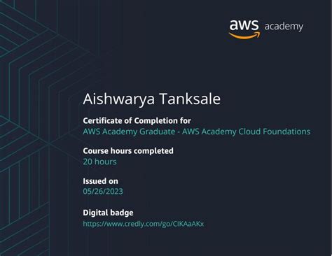 aishwarya tanksale on linkedin aws