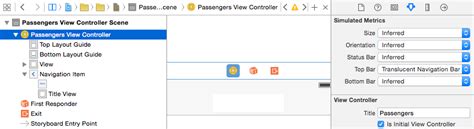 Ios Adding Navigationitemtitleview In Storyboard Is Failing Stack