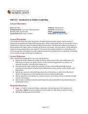 HESI 217 IN PERSON Syllabus Fall 2022 0301 Pdf HESI 217