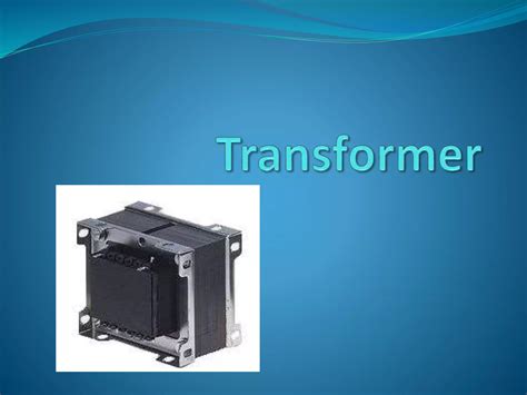 Transformer Pptx